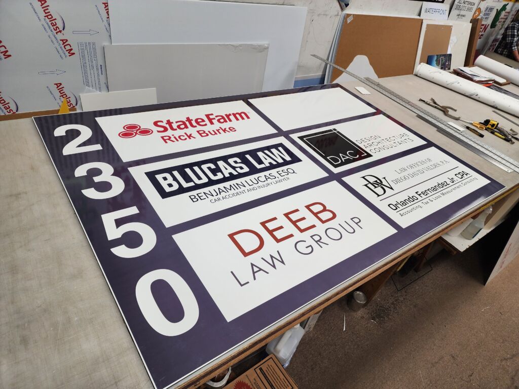 Pylon Signs Miami - Rapid Signs of South Florida - Signs and Printing Miami