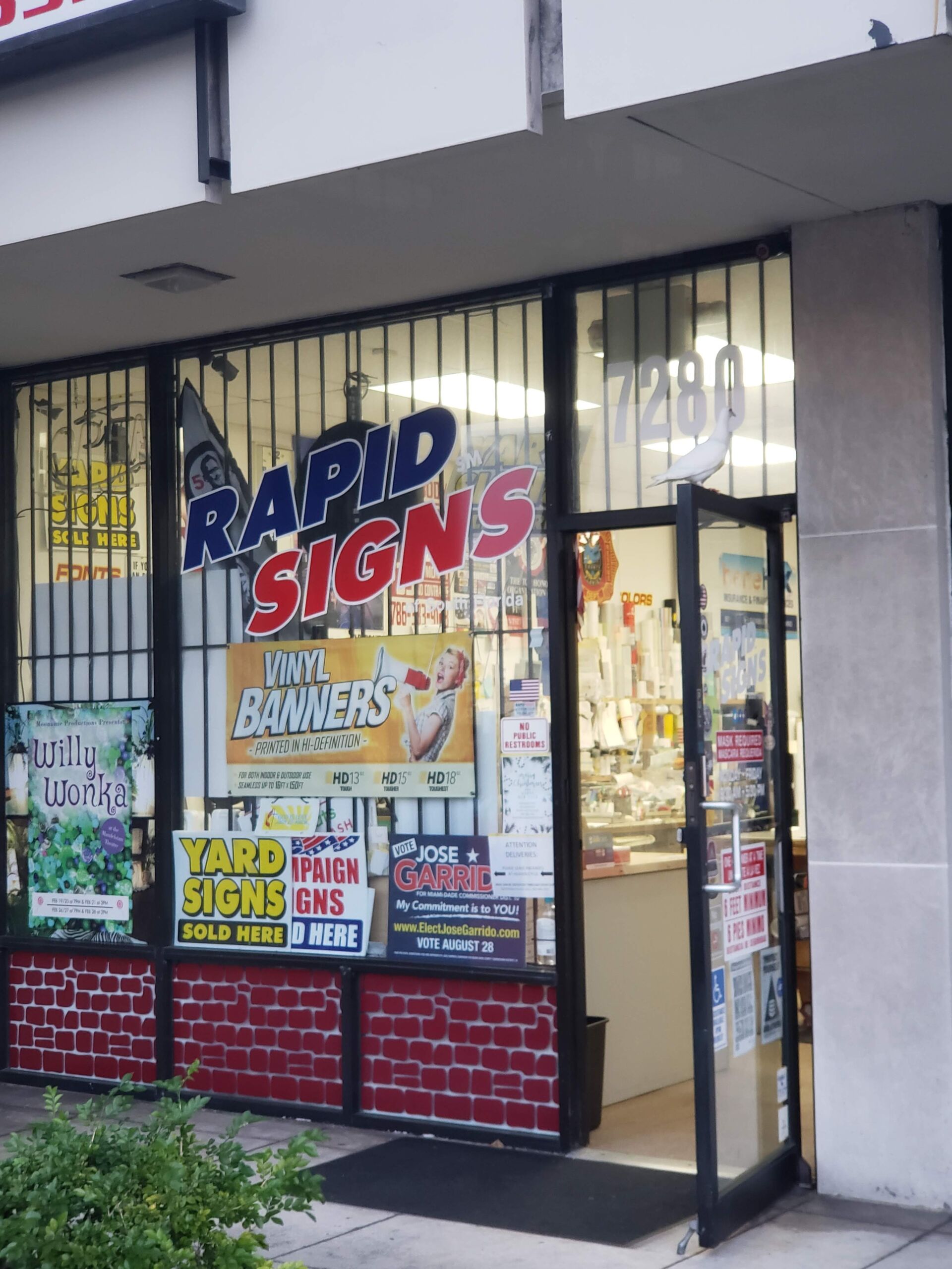 Vinyl Lettering Miami - Rapid Signs of South Florida - Signs and ...