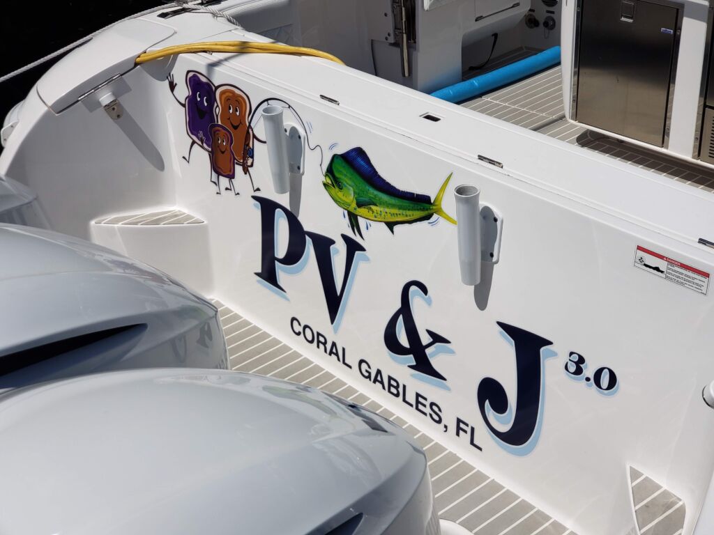 Boat Lettering Miami - Rapid Signs of South Florida - Signs and ...