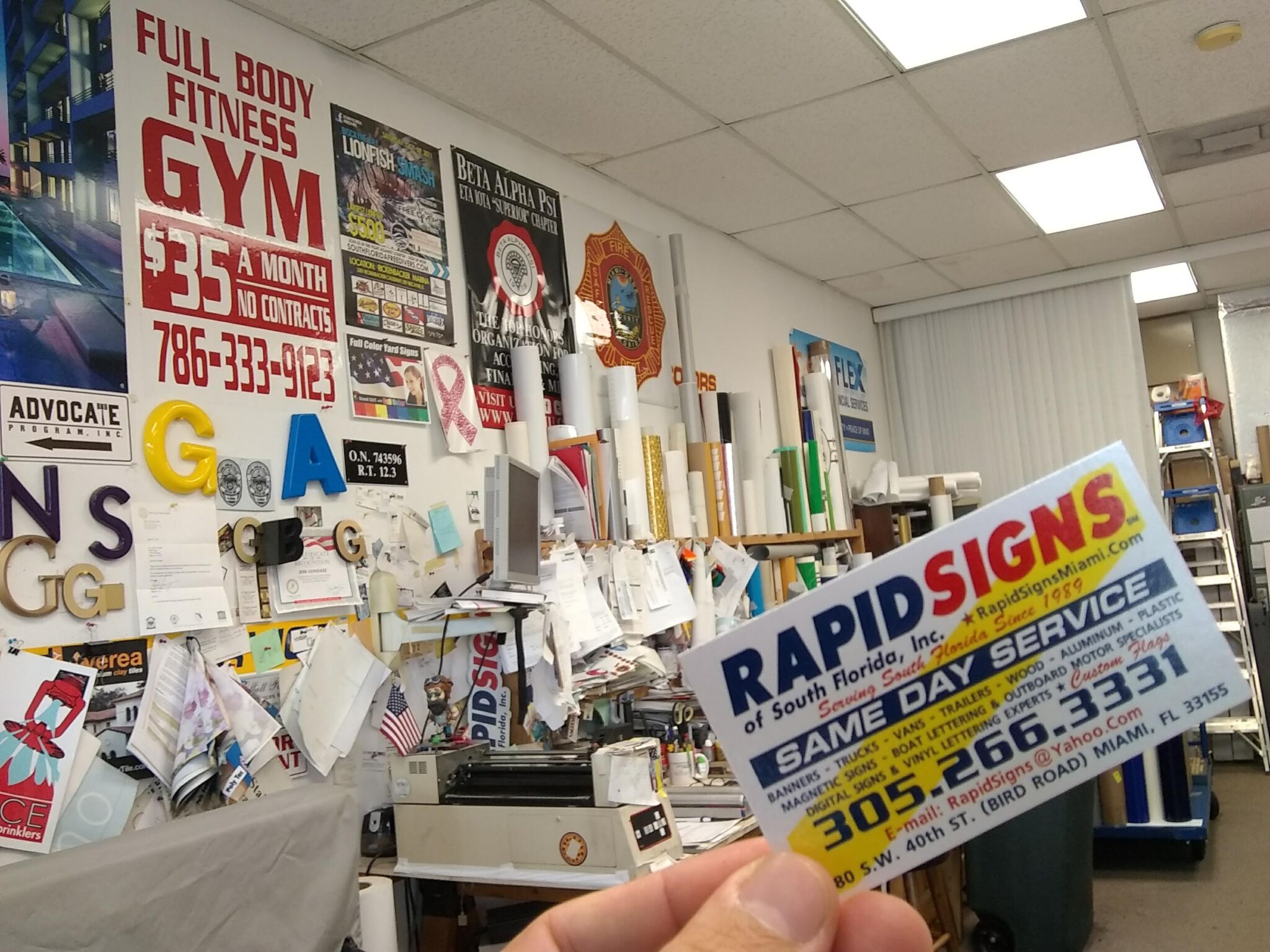 Wall Graphics Miami - Rapid Signs of South Florida - Signs and Printing ...